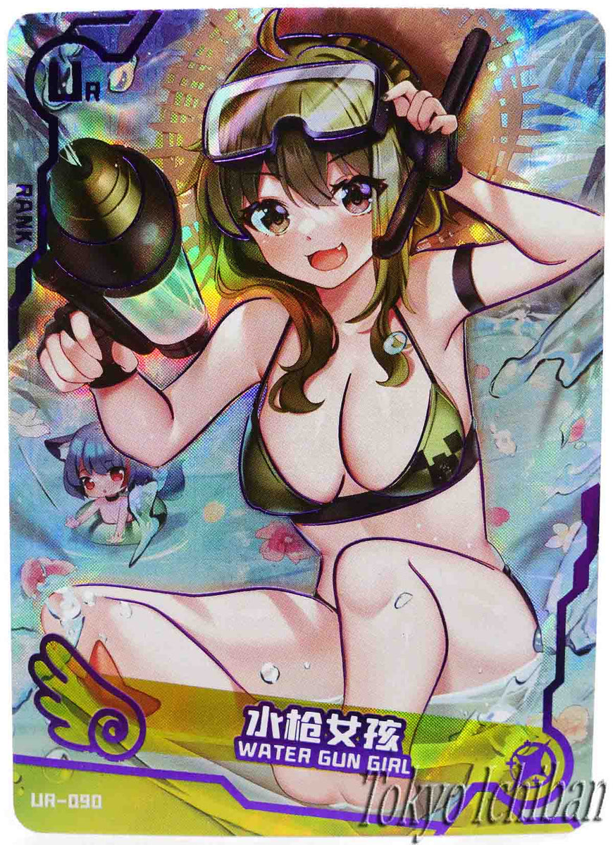 Doujin Card Water Gun Girl Bikini Goddess Story UR-090 – Tokyo Ichiban